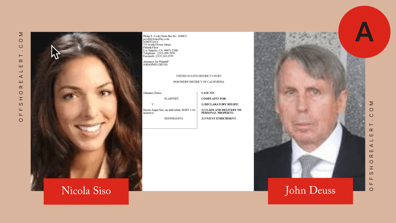 Bermuda resident John Deuss, 71, sues ex-fiancee, 35, for return of $29K diamond ring & $1M of ...