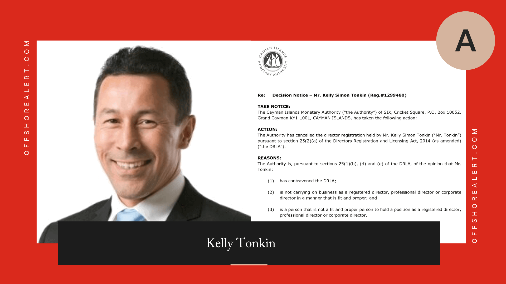 New Zealand investment fraudster Kelly Tonkin disqualified by Cayman ...