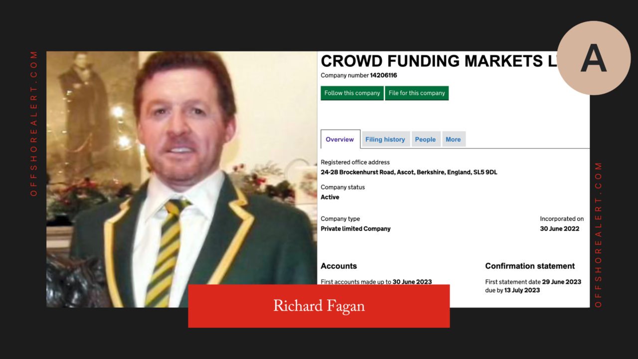 UAE-based investment fraudster Richard Fagan forms British firm Crowd ...
