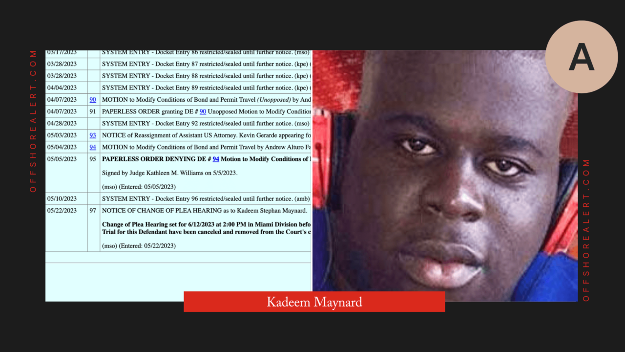 Ex-BVI Premier’s co-defendant Kadeem Maynard set to plead guilty in ...