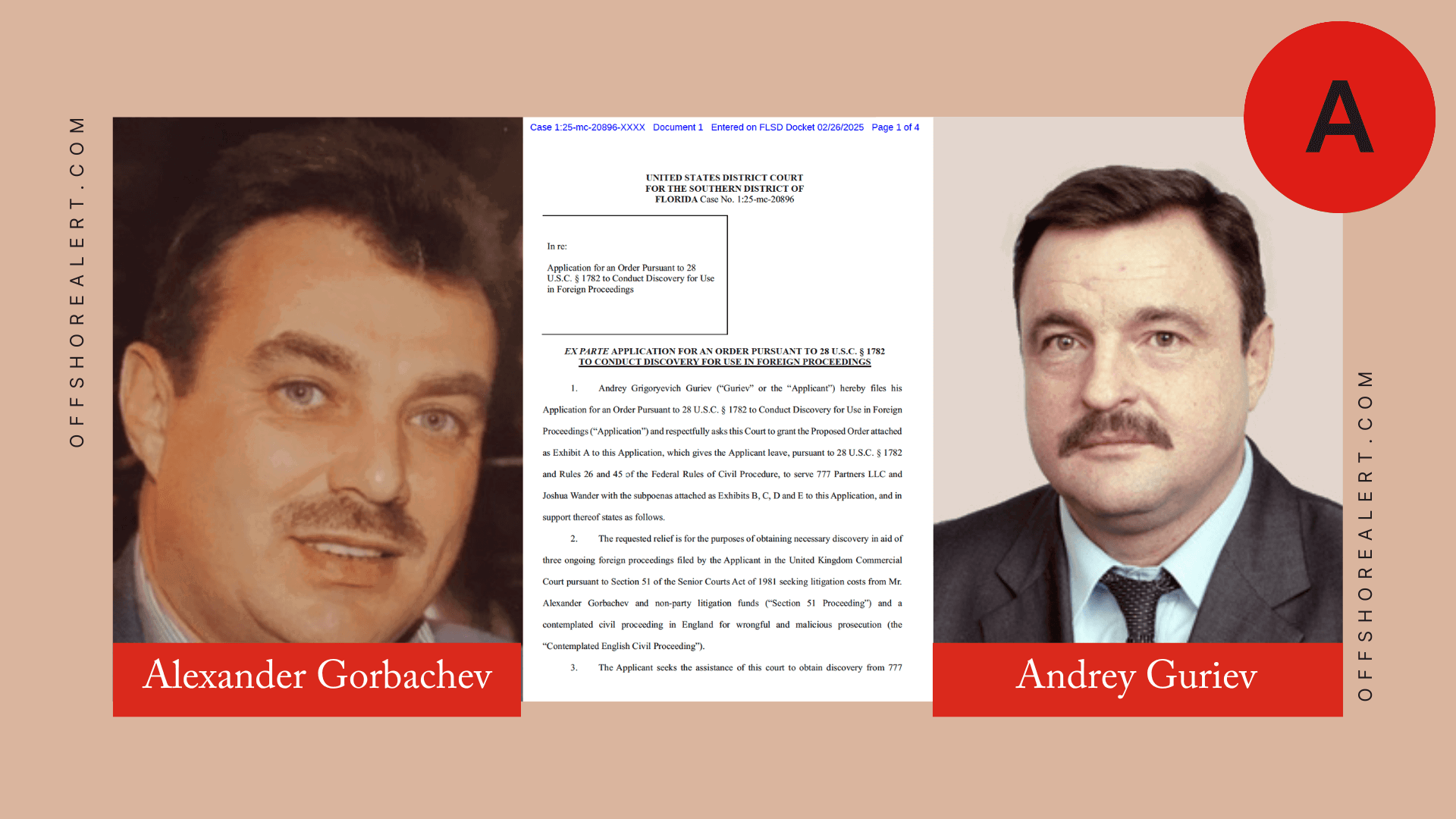 Russian billionaire Andrey Guriev seeks to hold litigation funders liable for £12M costs award ...