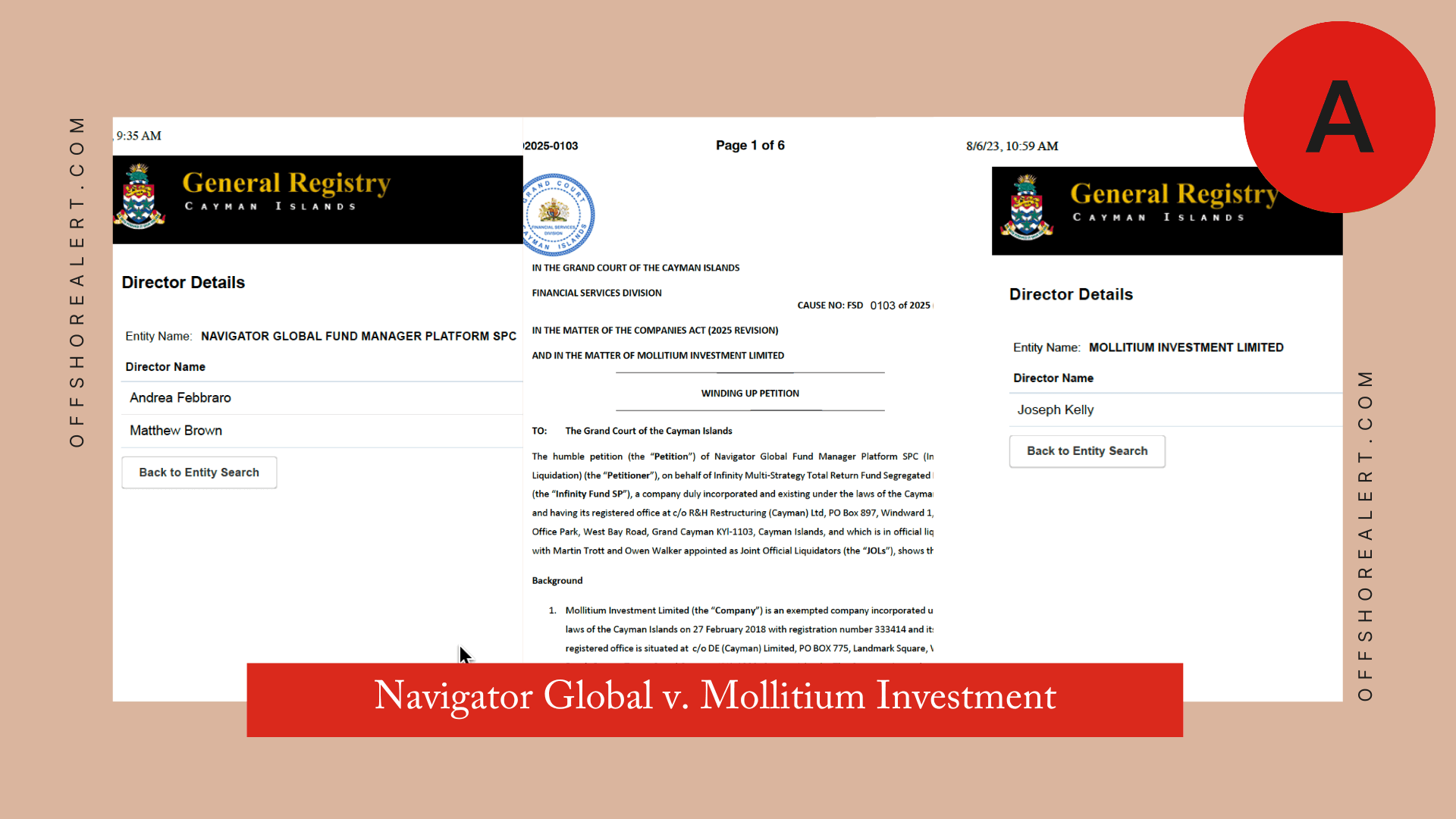 Liquidators of Cayman fund Navigator Global apply to wind up Joe Kelly ...